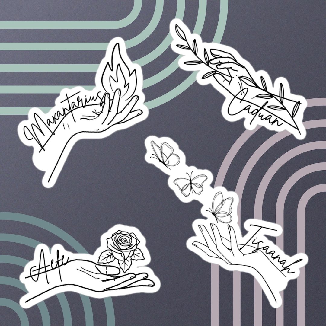 The War of Lost Hearts Stickers, Daughter of No Worlds, Officially ...