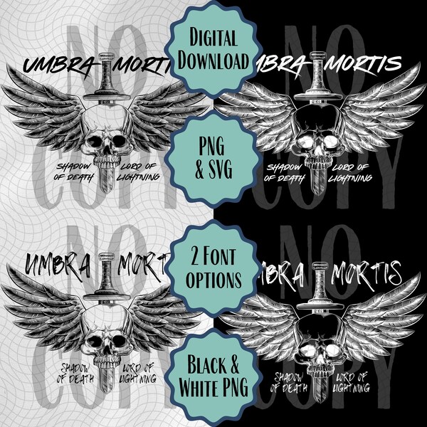 Umbra Mortis Svg - Etsy