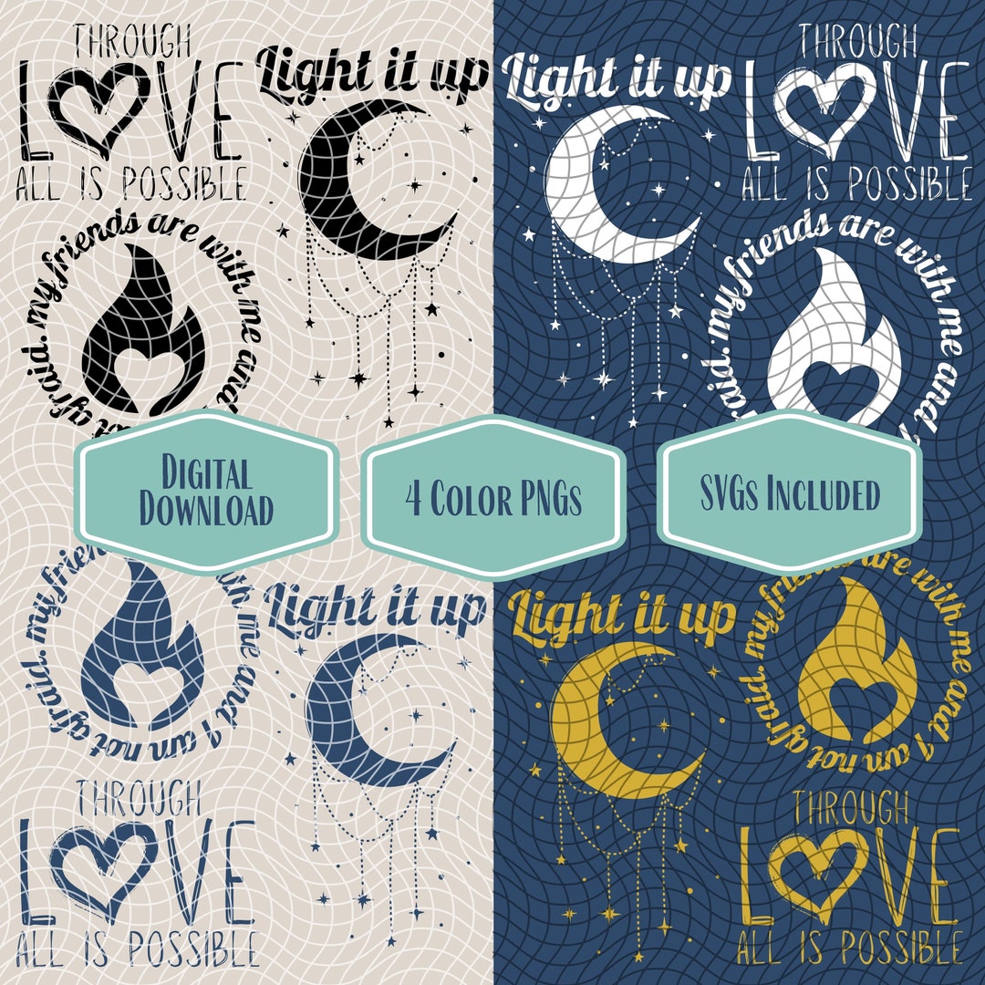 Crescent City SVG PNG Bundle, Light It Up, Bryce Quinlan, Danika Fendyr ...