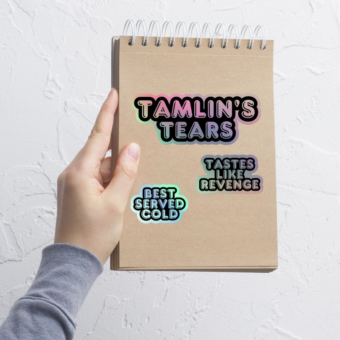 Tamlin's Tears Stickers, ACOTAR Holographic Sticker, Velaris Night ...