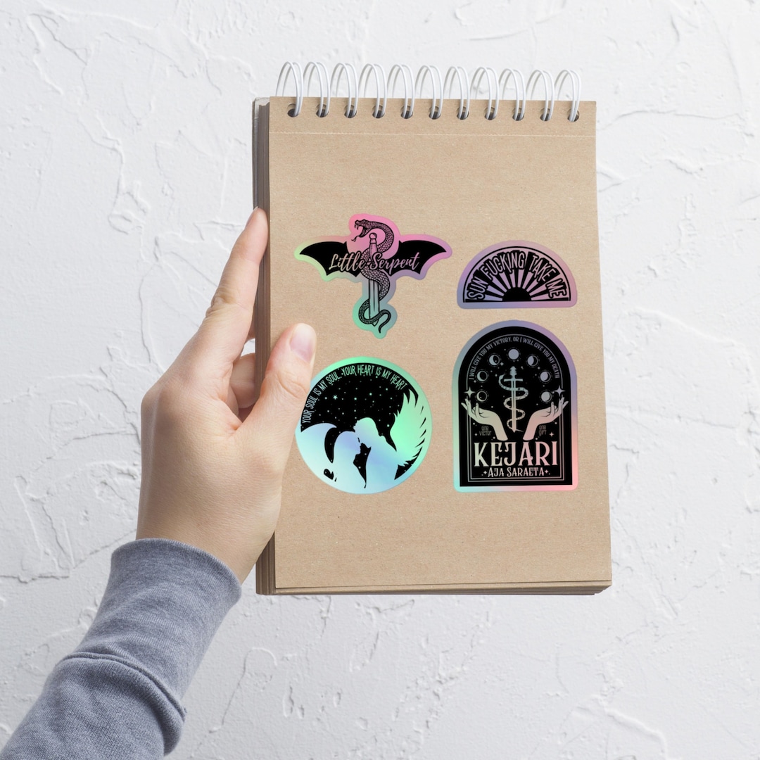 The Serpent and the Wings of Night Stickers, Holographic, TSATWON ...