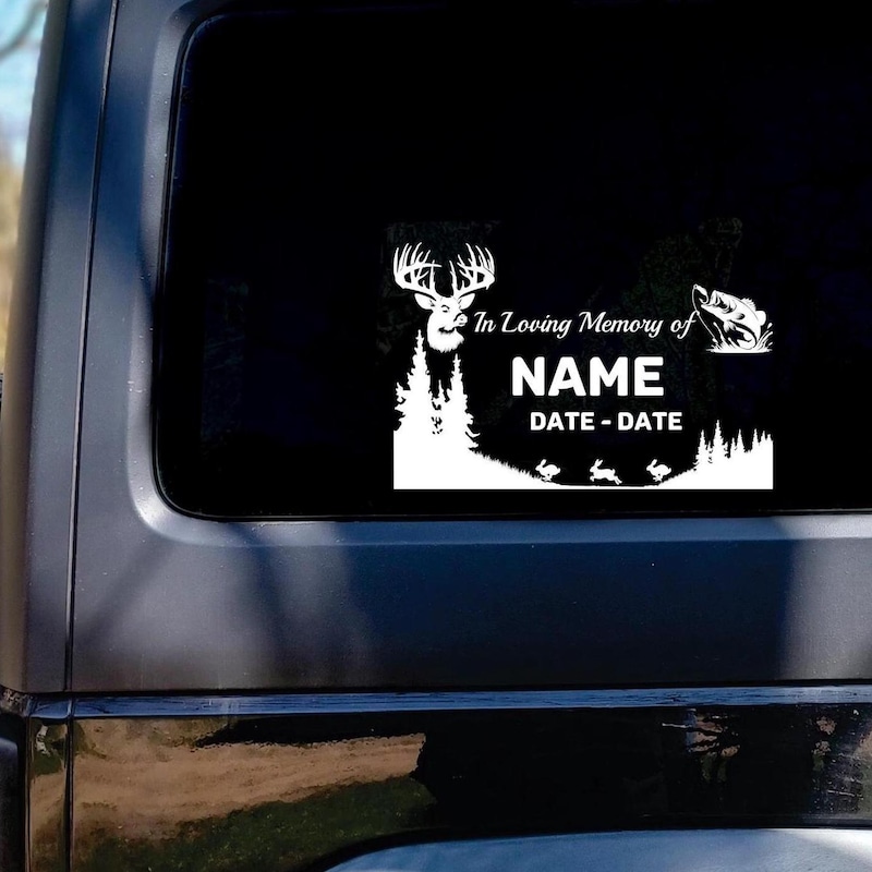 Hunting Car Decal - Etsy
