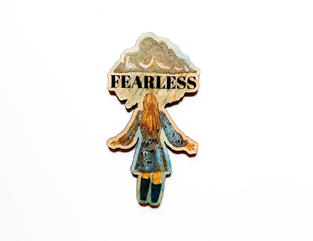 Taylor Swift “fearless” Magnet - Wooden Magnets - Refrigerator Magnets ...