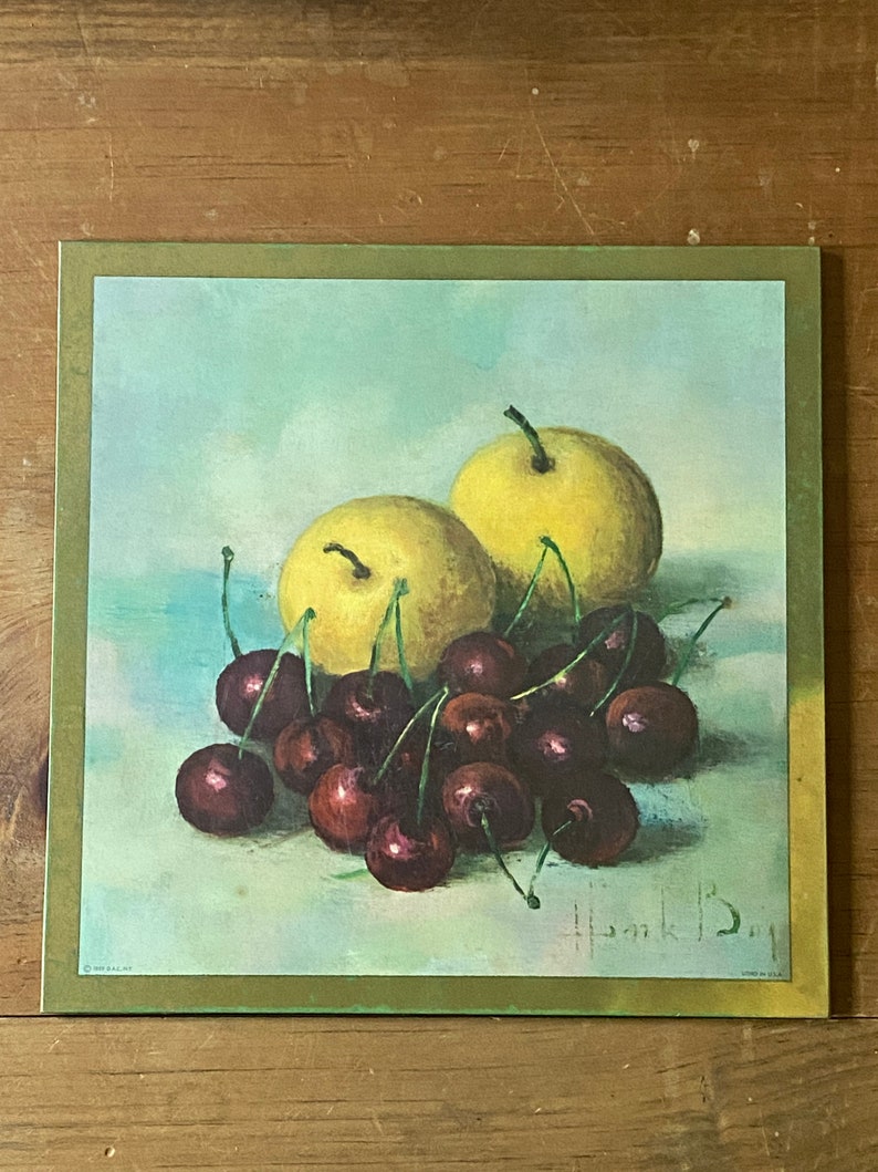 Vintage Hank Bos Lithium Still Life Art Prints 1959 Set of 2 - Etsy