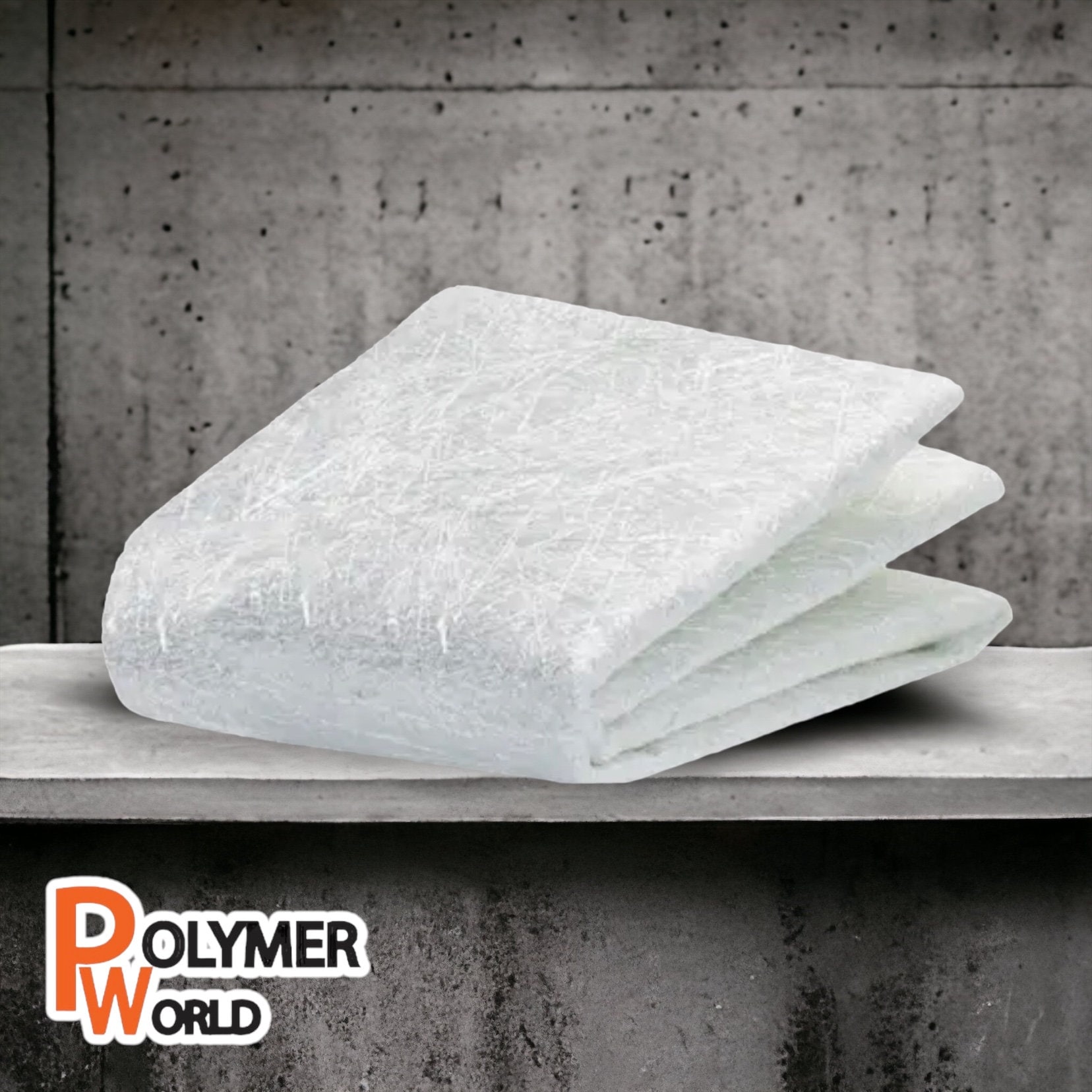 Polymer World Fiberglass .75x50x5 Yard Chopped Strand Mat for Boats ...