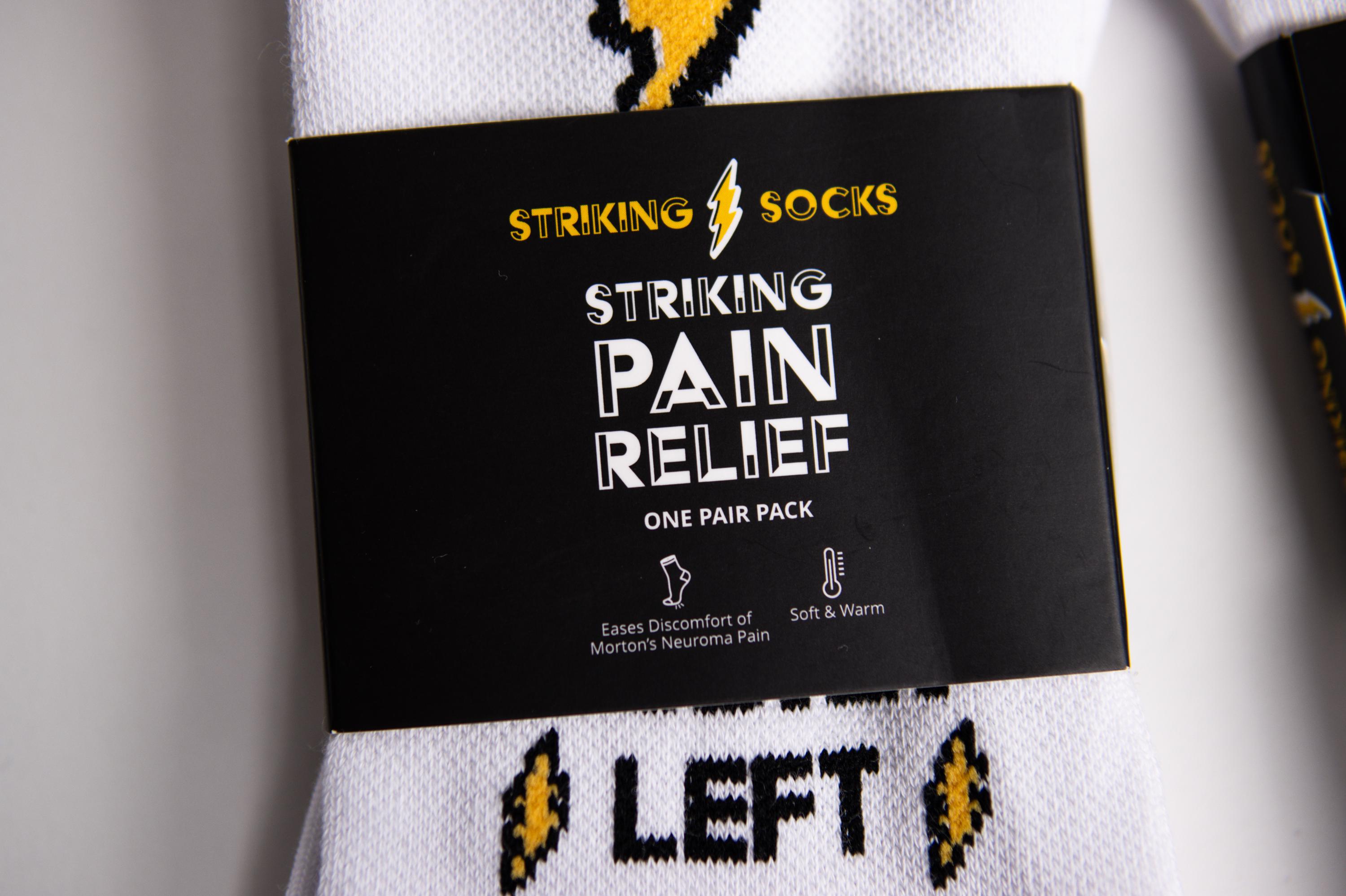 Morton's Neuroma Relief Socks: Cushioned Arch Support, Cotton Blend - Etsy