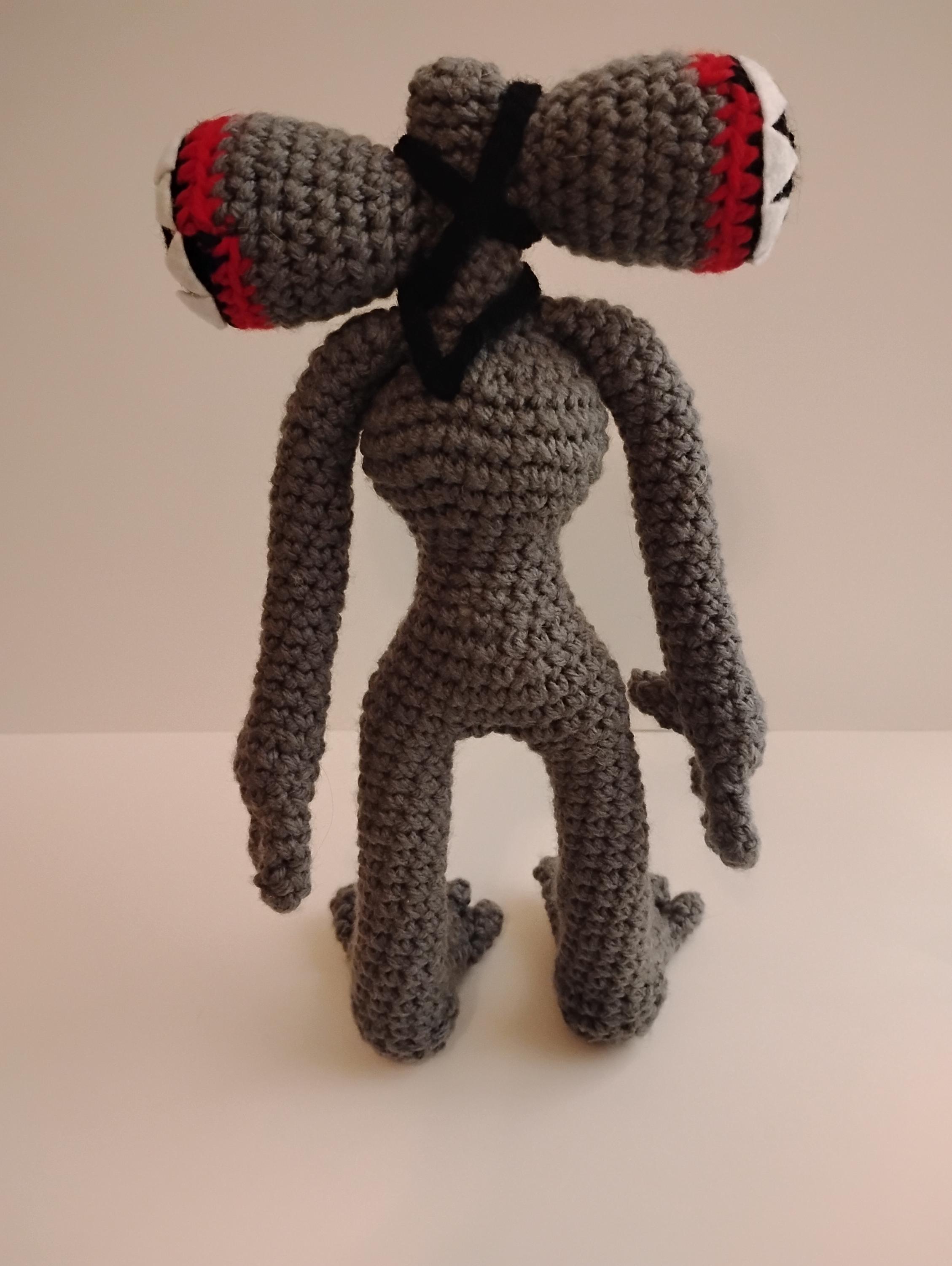 Siren Head Crochet Stuffed Toy - Etsy