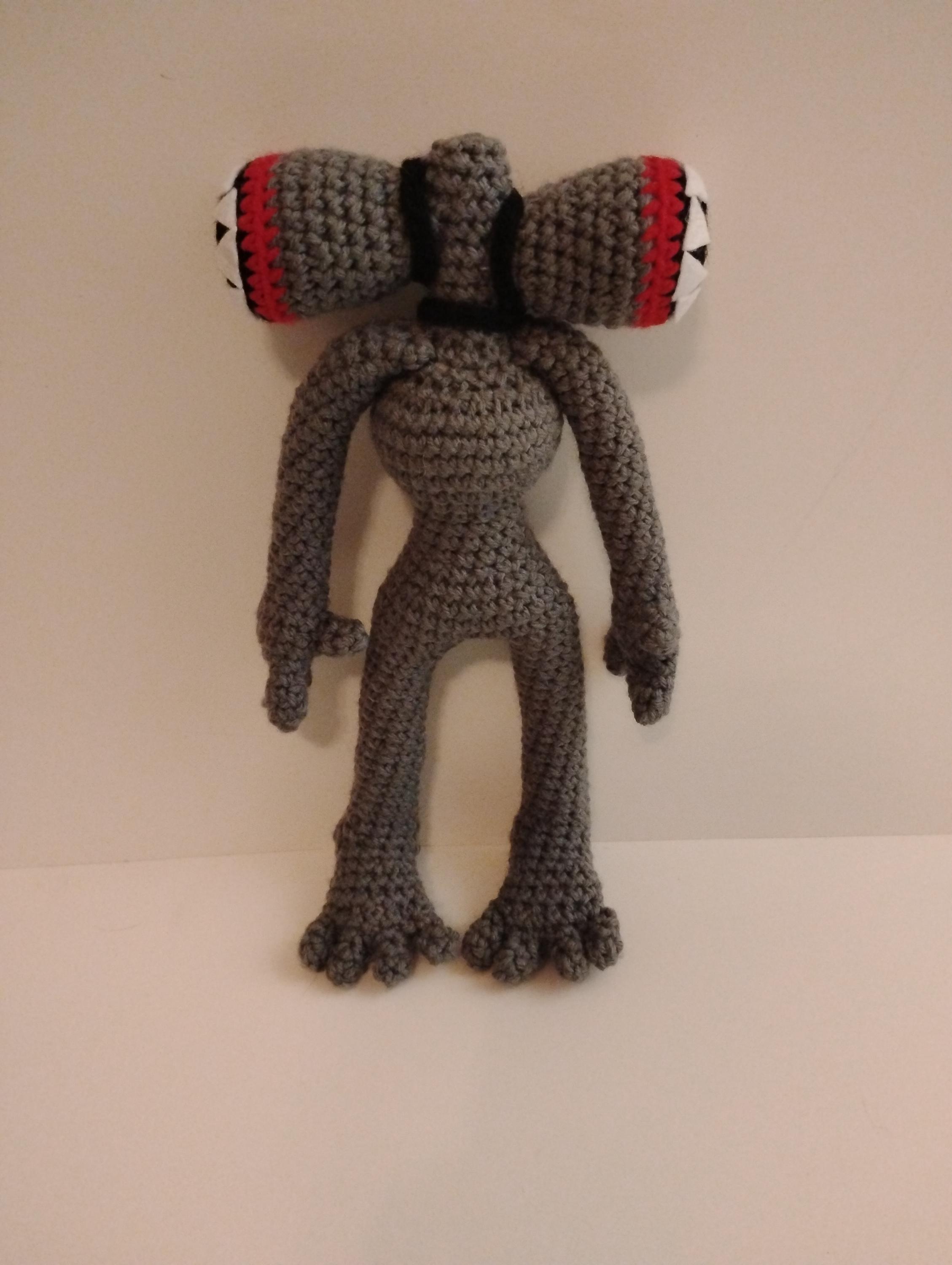 Siren Head Crochet Stuffed Toy - Etsy