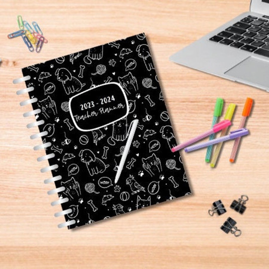 2023 - 2024 Teacher's Pet Teacher Planner | Instant Download - Etsy