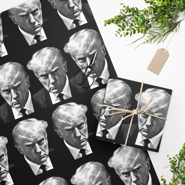 Trump Wrapping Paper - Etsy