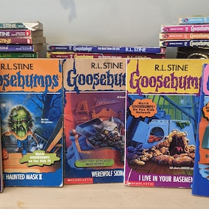 FULL GOOSEBUMPS COLLECTION Vintage 62 Book Library, Full R.L. Stine ...