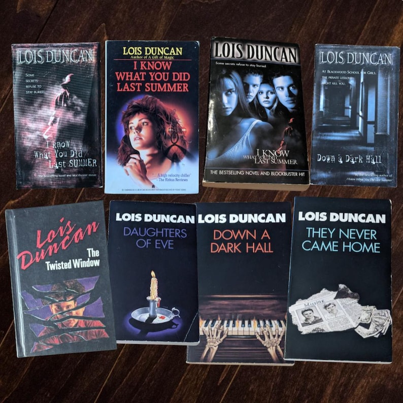 You Pick LOIS DUNCAN Vintage Teen Thriller Novel Paperbacks - I Know ...