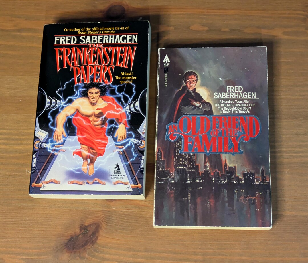 2pk FRED SABERHAGEN Vintage Books - an Old Friend of the Family ...
