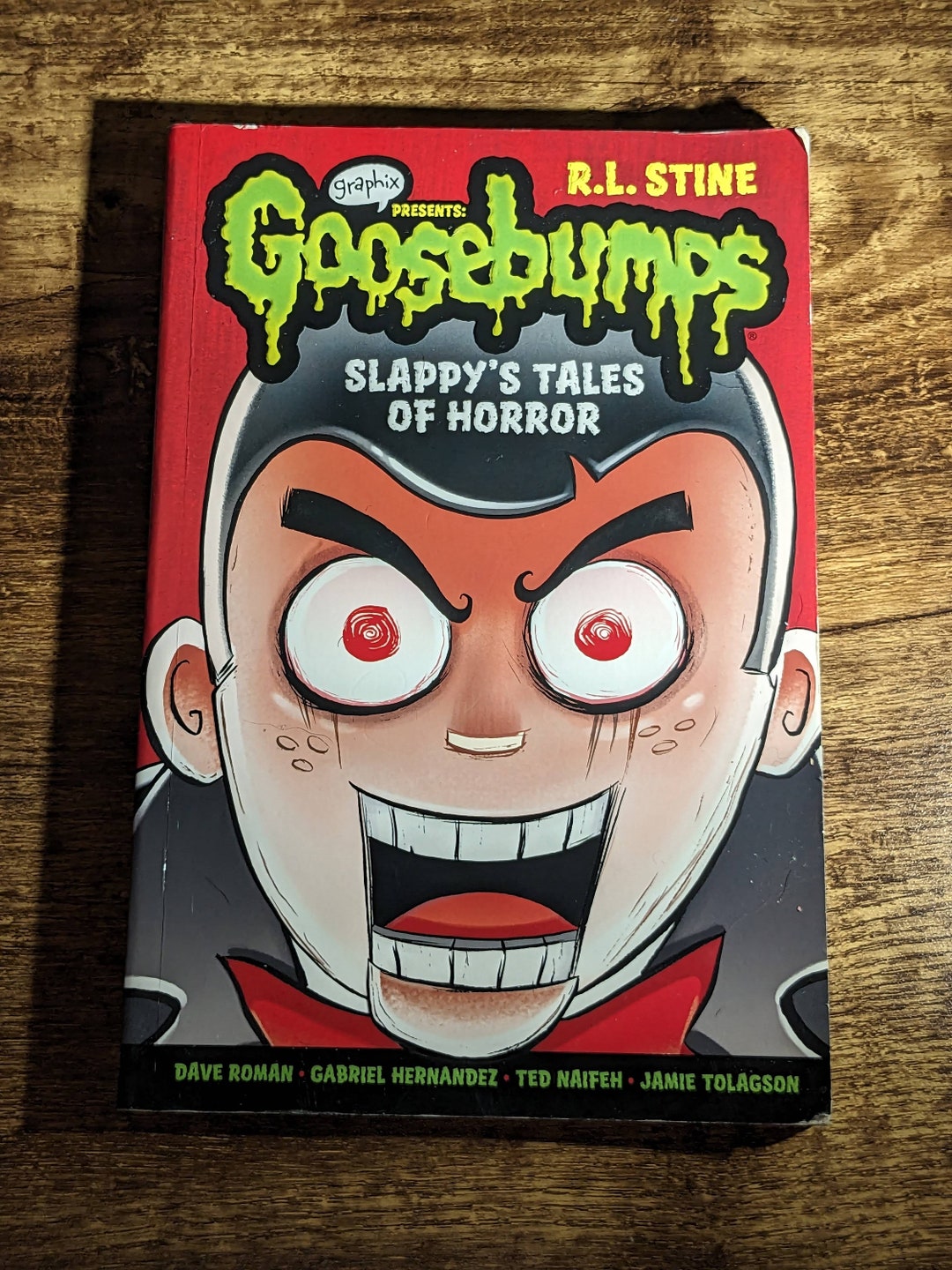 SLAPPY'S TALES of HORROR - Goosebumps Graphix Kids Horror Graphic Novel Comics, Vivid Colorful ...