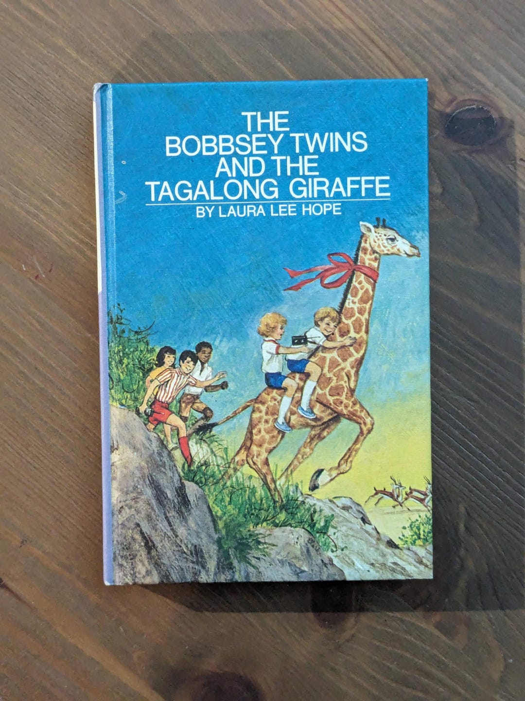 BOBBSEY TWINS and the Tagalong GIRAFFE by Laura Lee Hope - 1973 Vintage ...