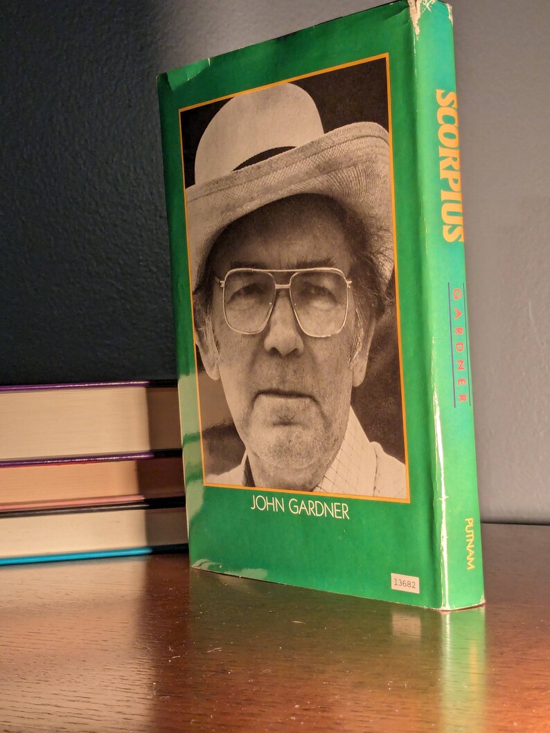 JAMES BOND in SCORPIUS by John Gardner 1988 Hardcover With Dust Jacket ...