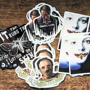 HORROR MOVIE, SATAN, Etc Sticker Packs - Vintage Style Decal Stickers ...