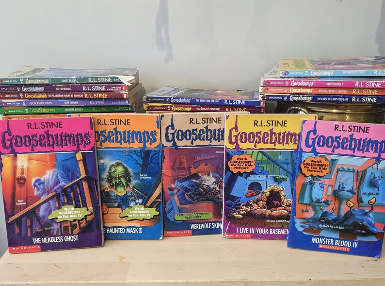 GOOSEBUMPS ORIGINAL SERIES Vintage Children's Horror Paperbacks R L ...