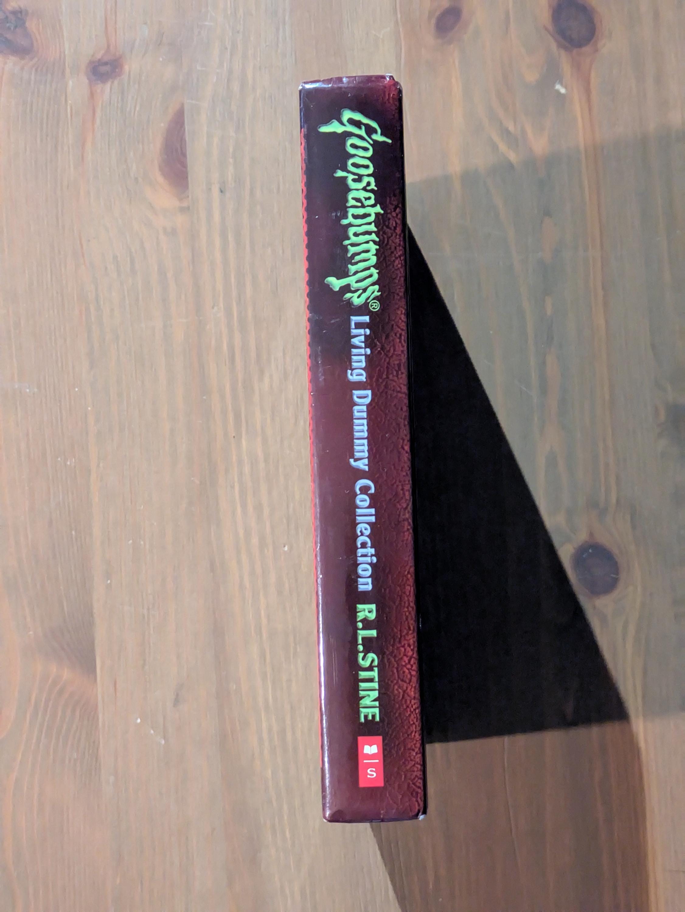 GOOSEBUMPS LIVING DUMMY Collection - Hardcover Night of The... Triple ...
