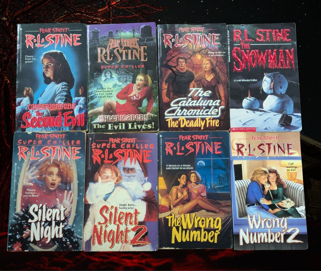 FEAR STREET/POINT Horror R.L. Stine Vintage Paperback Titles ...