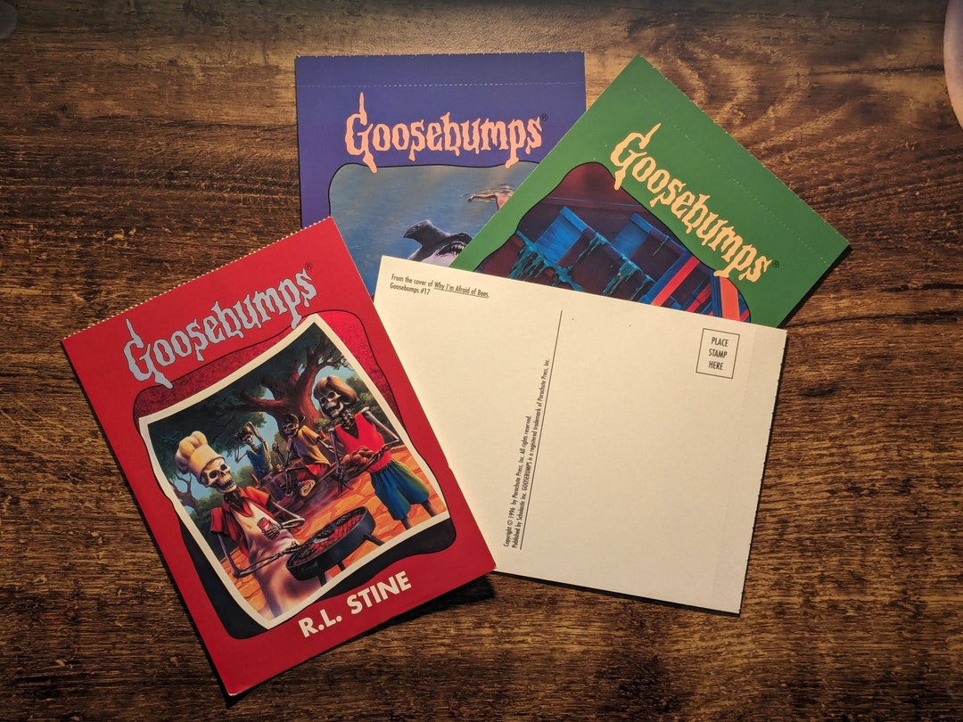 GOOSEBUMPS VINTAGE POSTCARDS U Pick Book Cover Prints, Collectible ...
