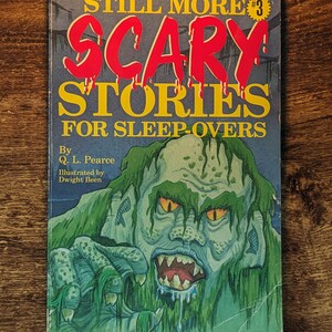 SCARY STORIES Tell in the Dark, Tales for Sleep Overs U Pick Vintage ...