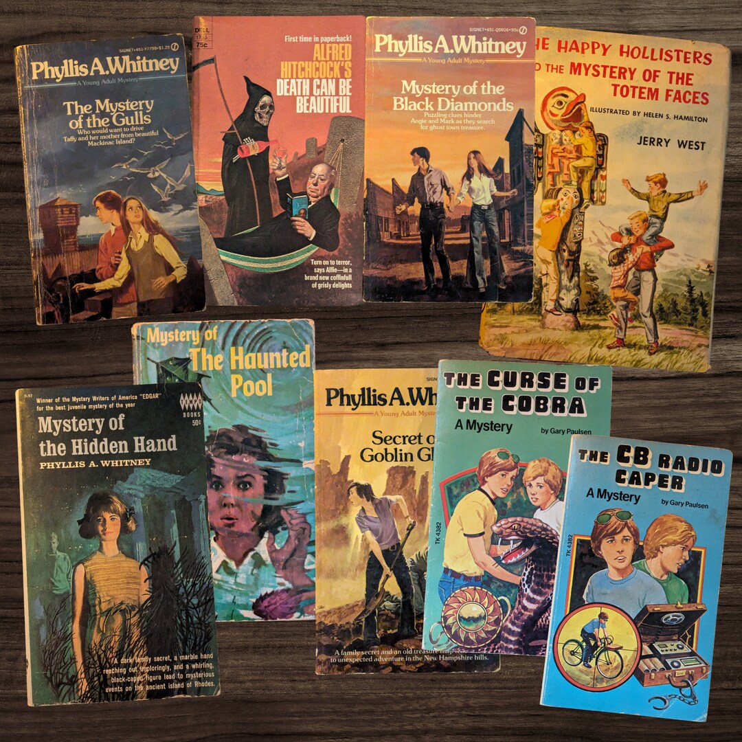 You Pick VINTAGE MYSTERY PAPERBACKS Throwback Young Reader Adventures ...