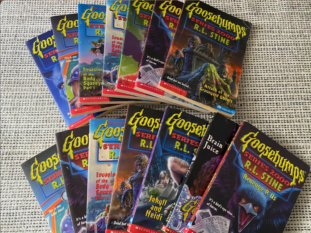 GOOSEBUMPS 2000 Paperback Titles 1-25, Vintage Retro Kids Horror Books ...