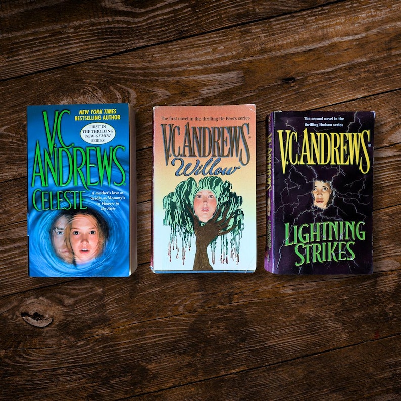 V.C. ANDREWS VINTAGE Paperback Novels - Bestselling Gothic Romantic ...