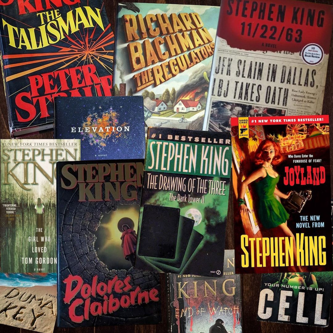STEPHEN KING Books (you Pick) VINTAGE Hardcovers, Paperbacks - Joyland ...