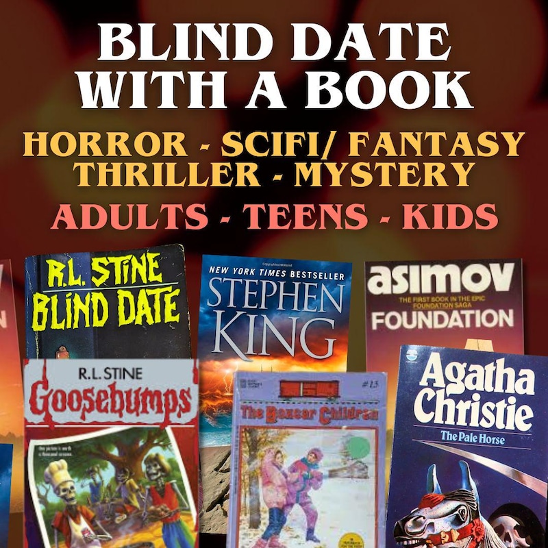 Random Book Blind Bag - Etsy