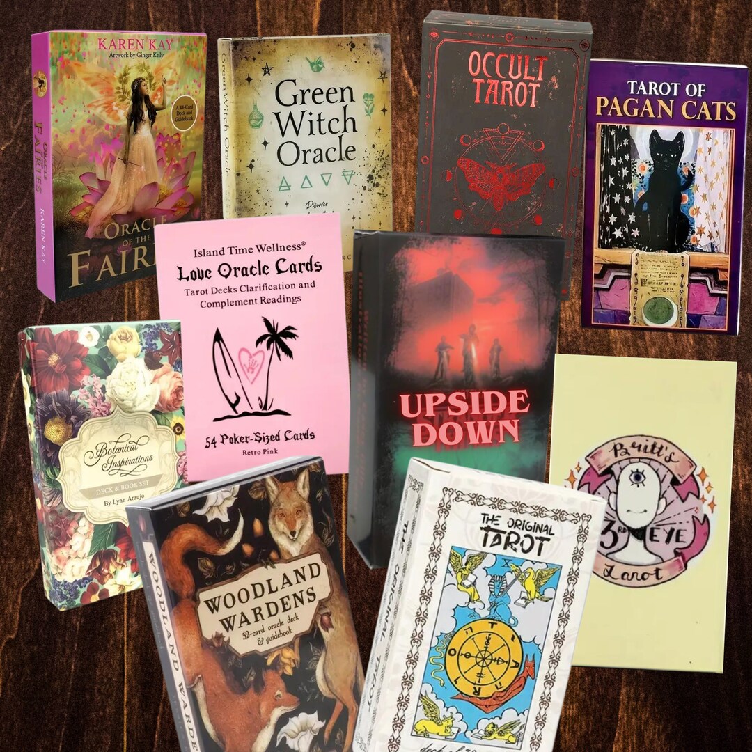TAROT & ORACLE DECK You Pick Classic Retro Vintage Art, Spirituality ...