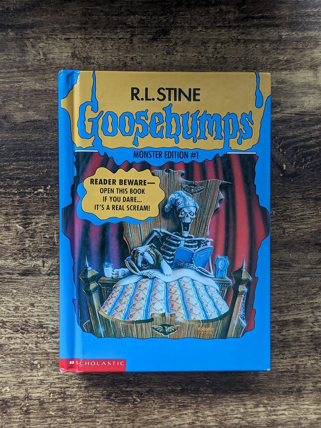 GOOSEBUMPS MONSTER EDITION Rare Hardcover Anthology by R.L. - Etsy
