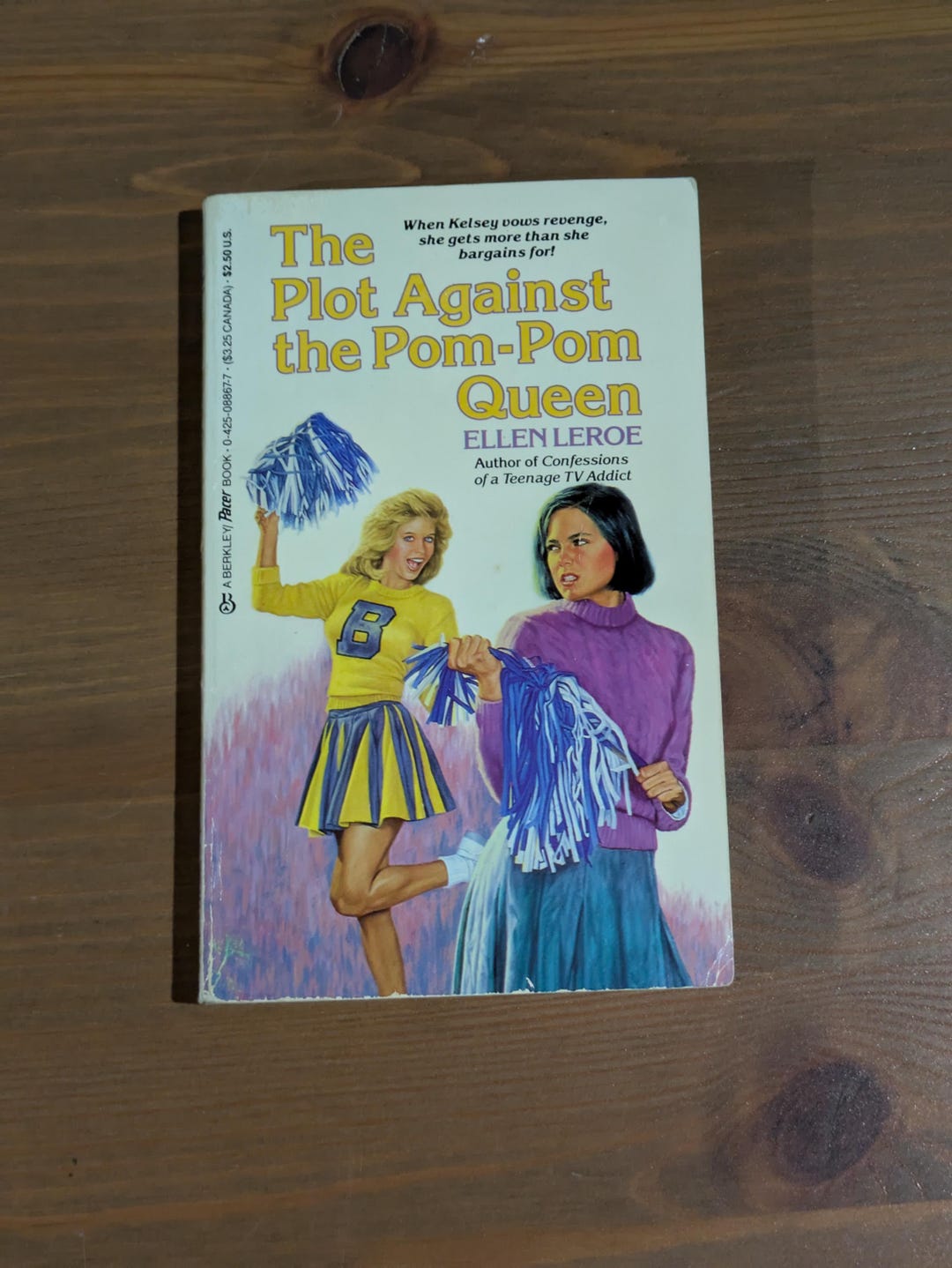 The Plot Against the Pom Pom Queen Paperback Book Ellen Leroe 1985 ...