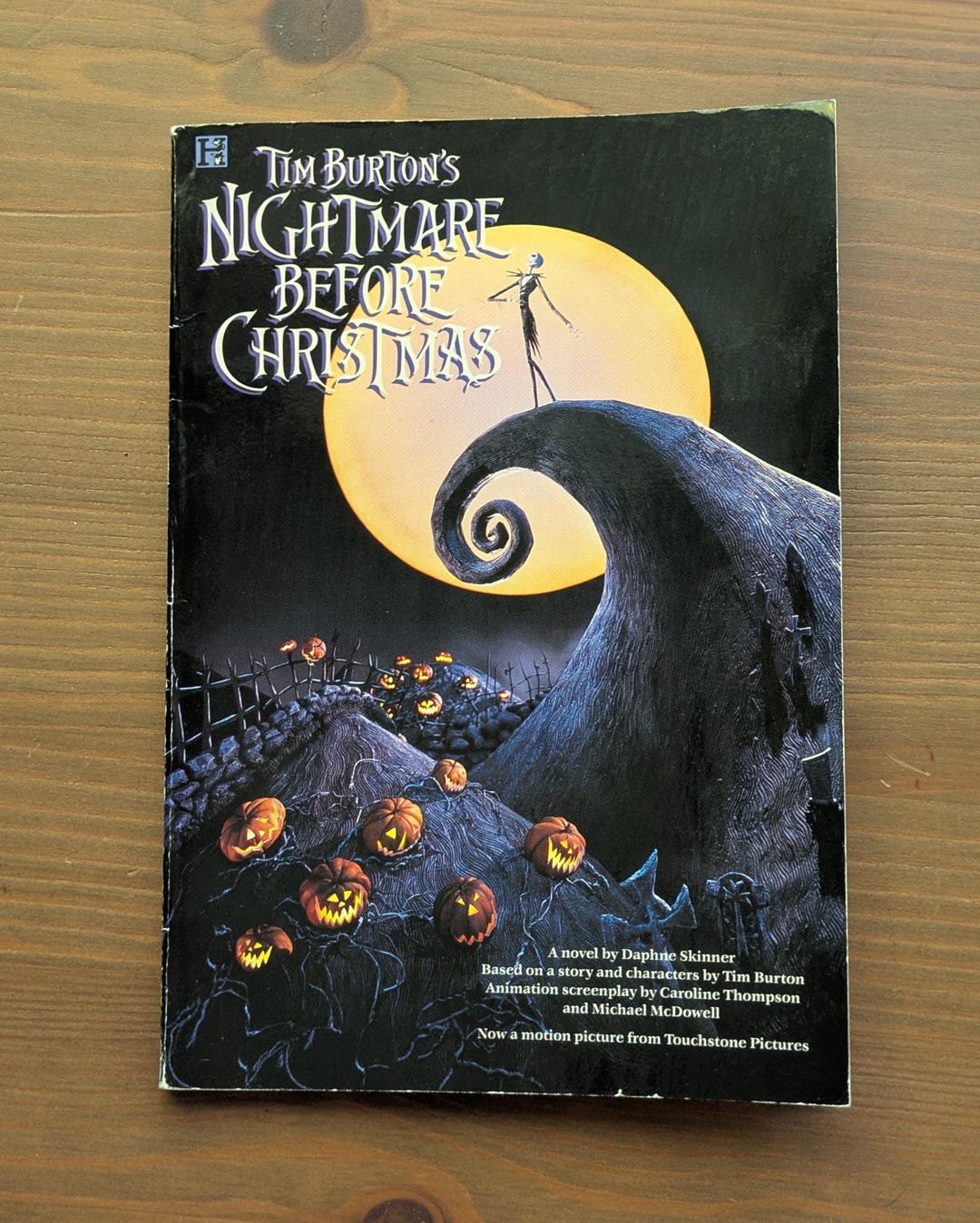 Tim Burton's the Nightmare Before Christmas (vintage Paperback) by ...
