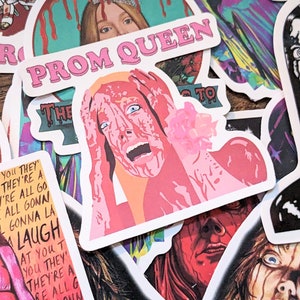HORROR MOVIE, SATAN, Etc Sticker Packs - Vintage Style Decal Stickers ...