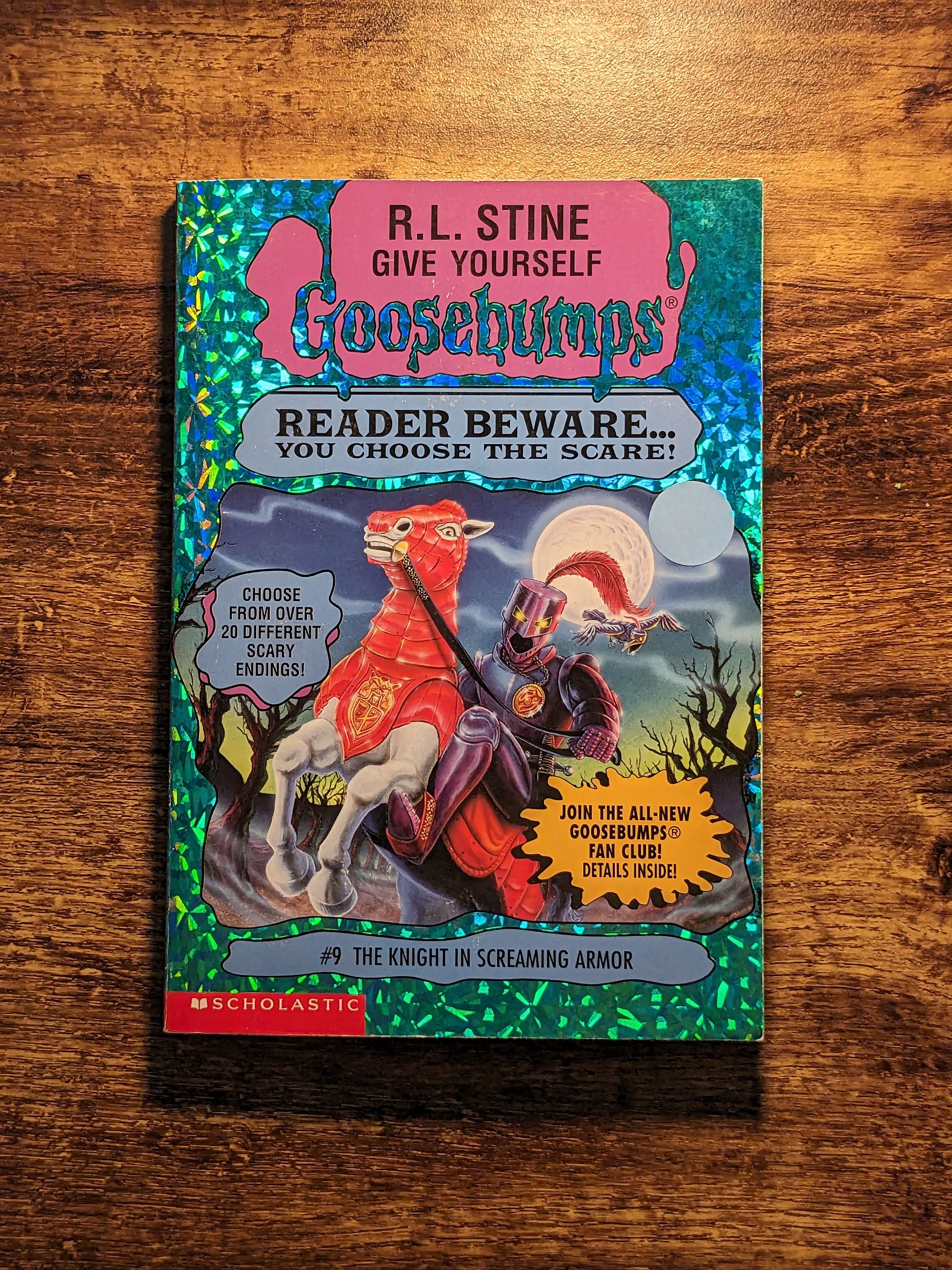 GIVE YOURSELF GOOSEBUMPS - You Pick Vintage Paperbacks - R. L. Stine's ...