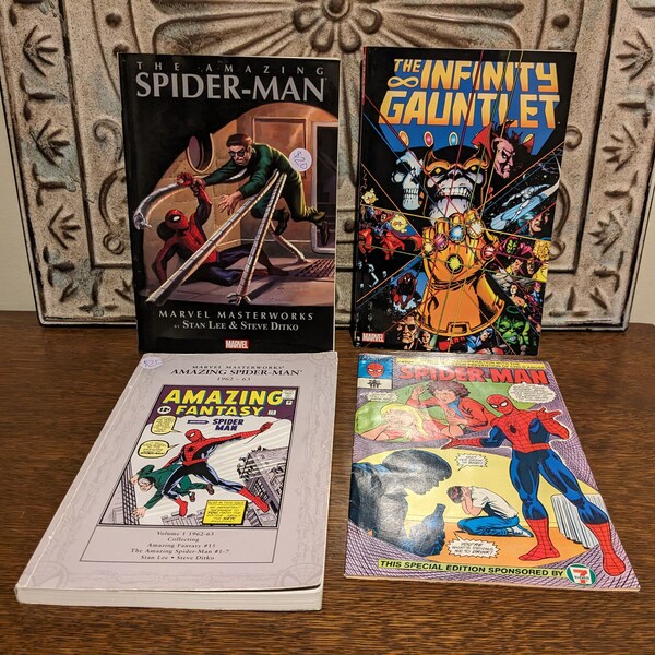 Rare Spiderman Comic - Etsy