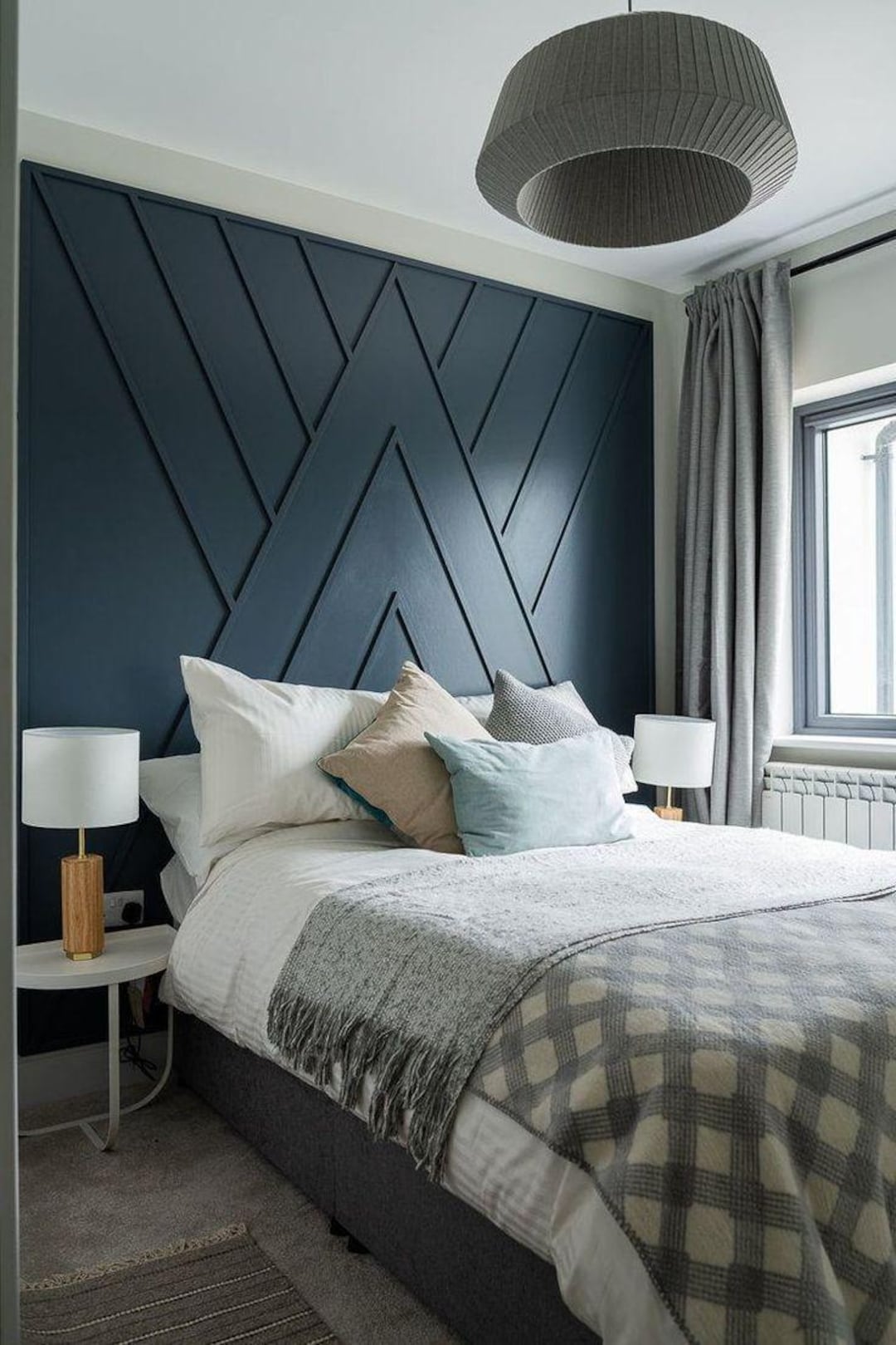 Asymmetrical Wall Molding Design: Accent Wall Project (digital Service ...