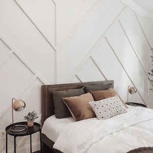 Customized Accent Wall Plans, Amazing Wall Design, Trim Wall Design ...