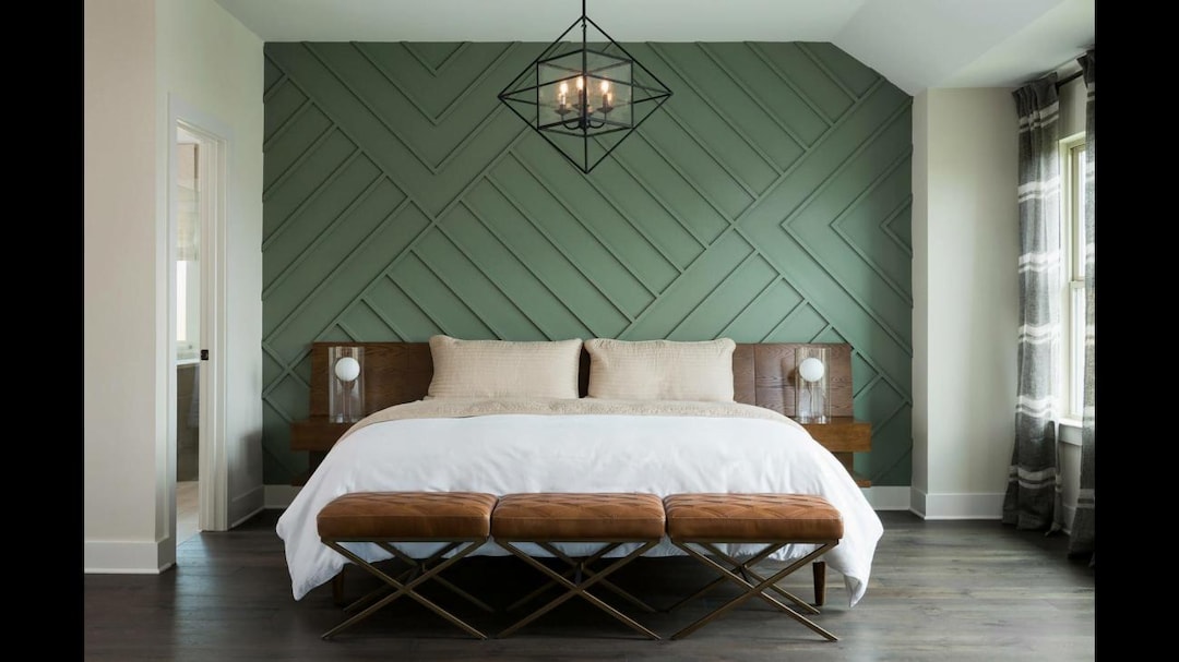 Custom Accent Wall Design Plans: Digital Download With Blueprints ...