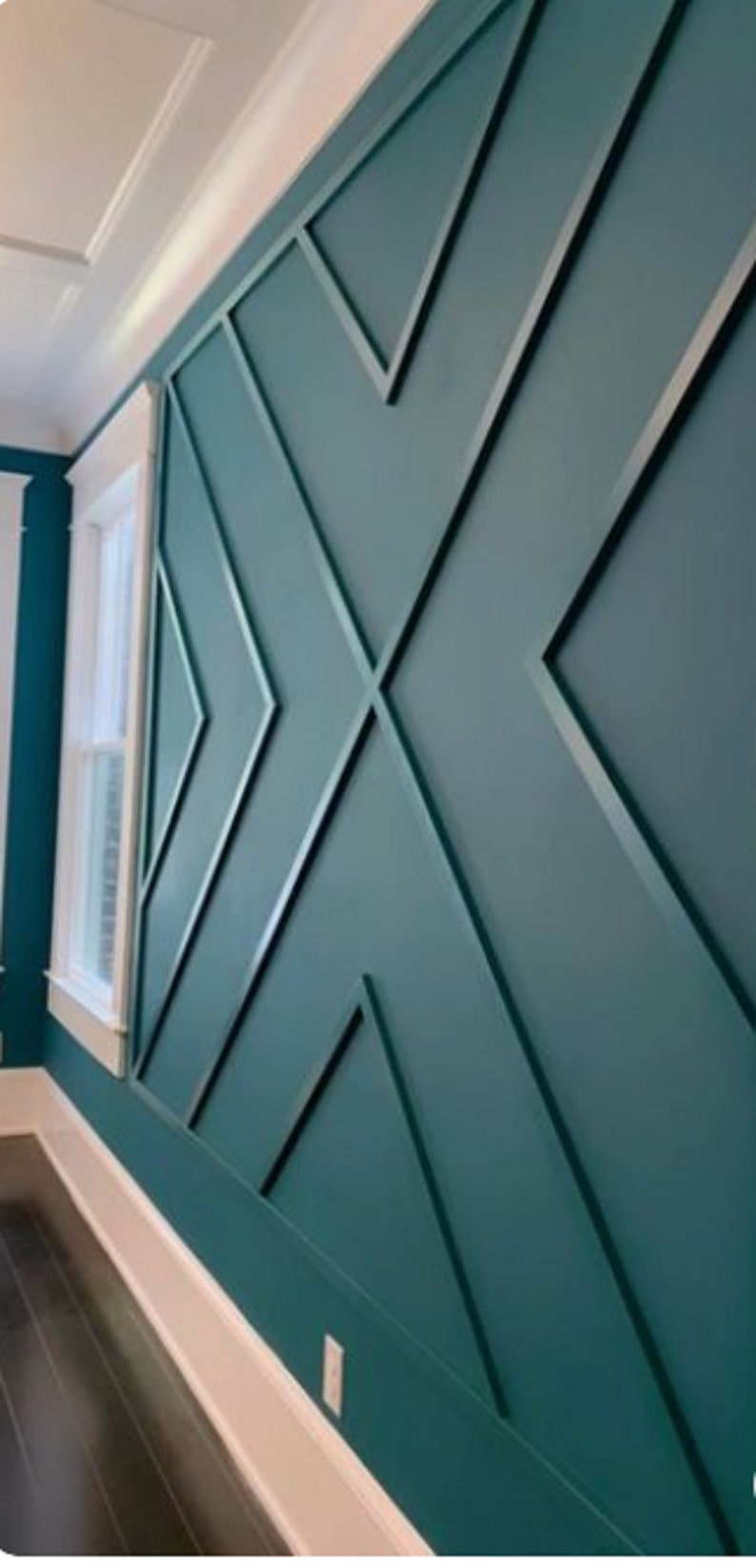 Customized Accent Wall Plans, Amazing Wall Design, Trim Wall Design ...