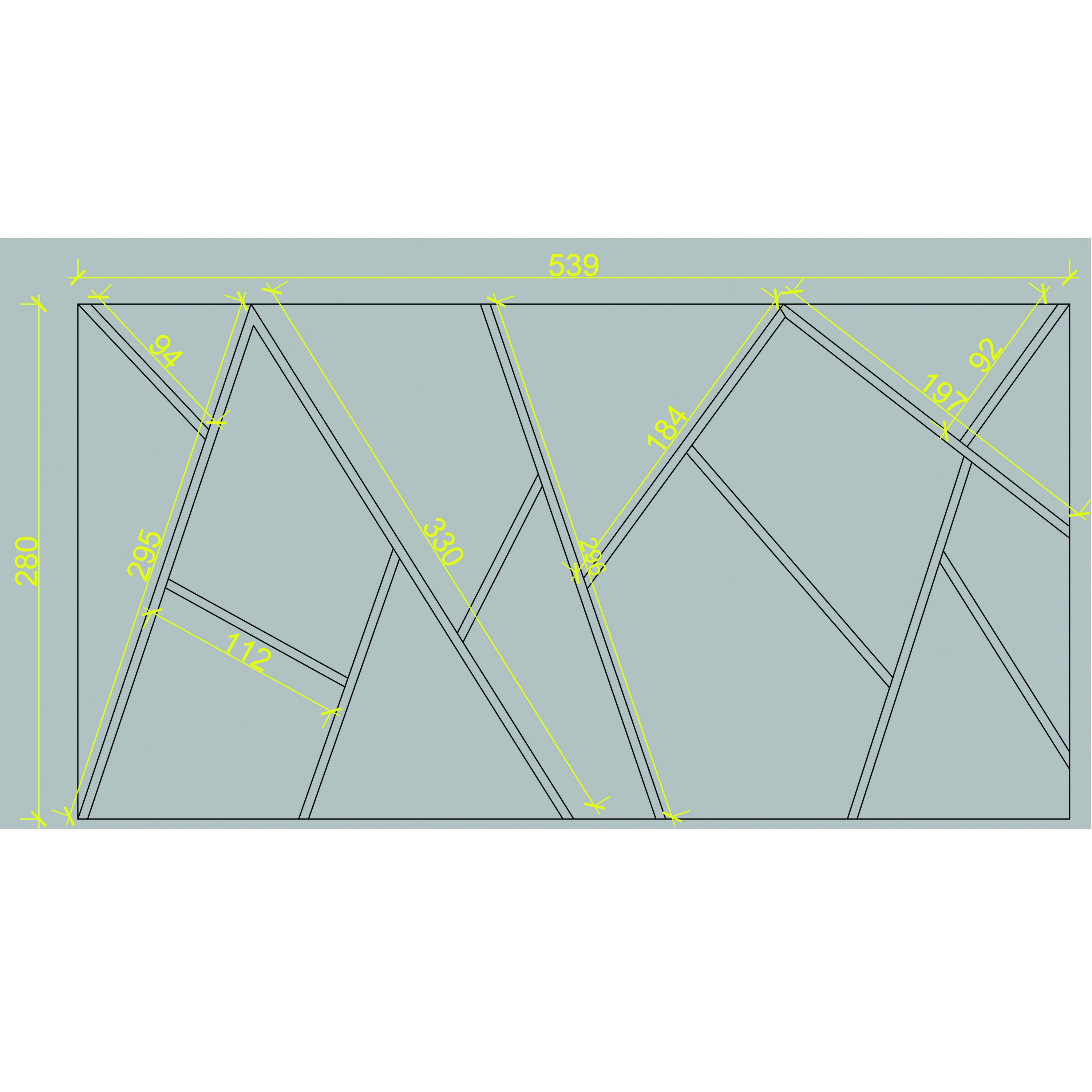 Custom Accent Wall Design Plans: Trim Wall Blueprints (digital Download ...