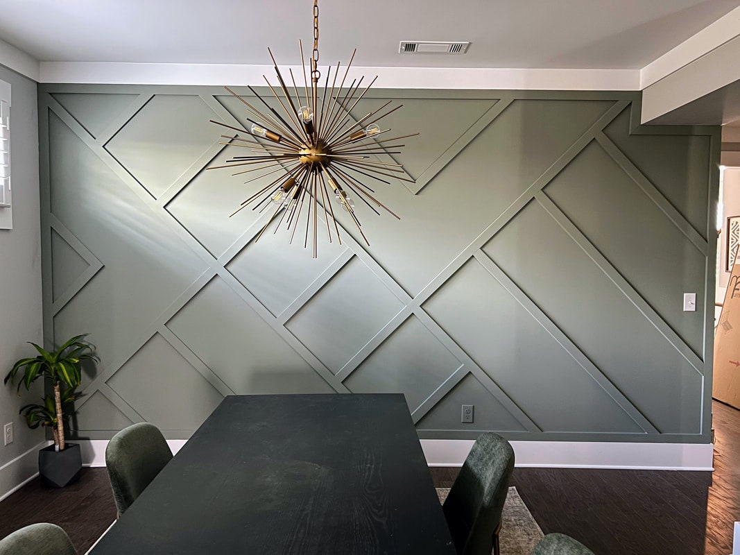 Customized Accent Wall Plans, Amazing Wall Design, Trim Wall Design ...