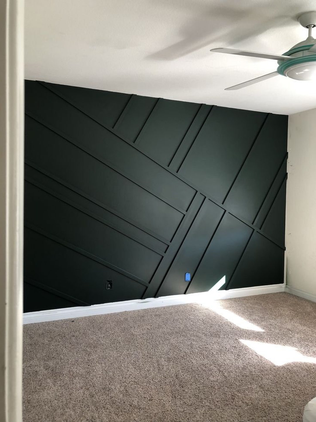 Asymmetrical Wall Molding Project Build-to-install Wall Molding for ...