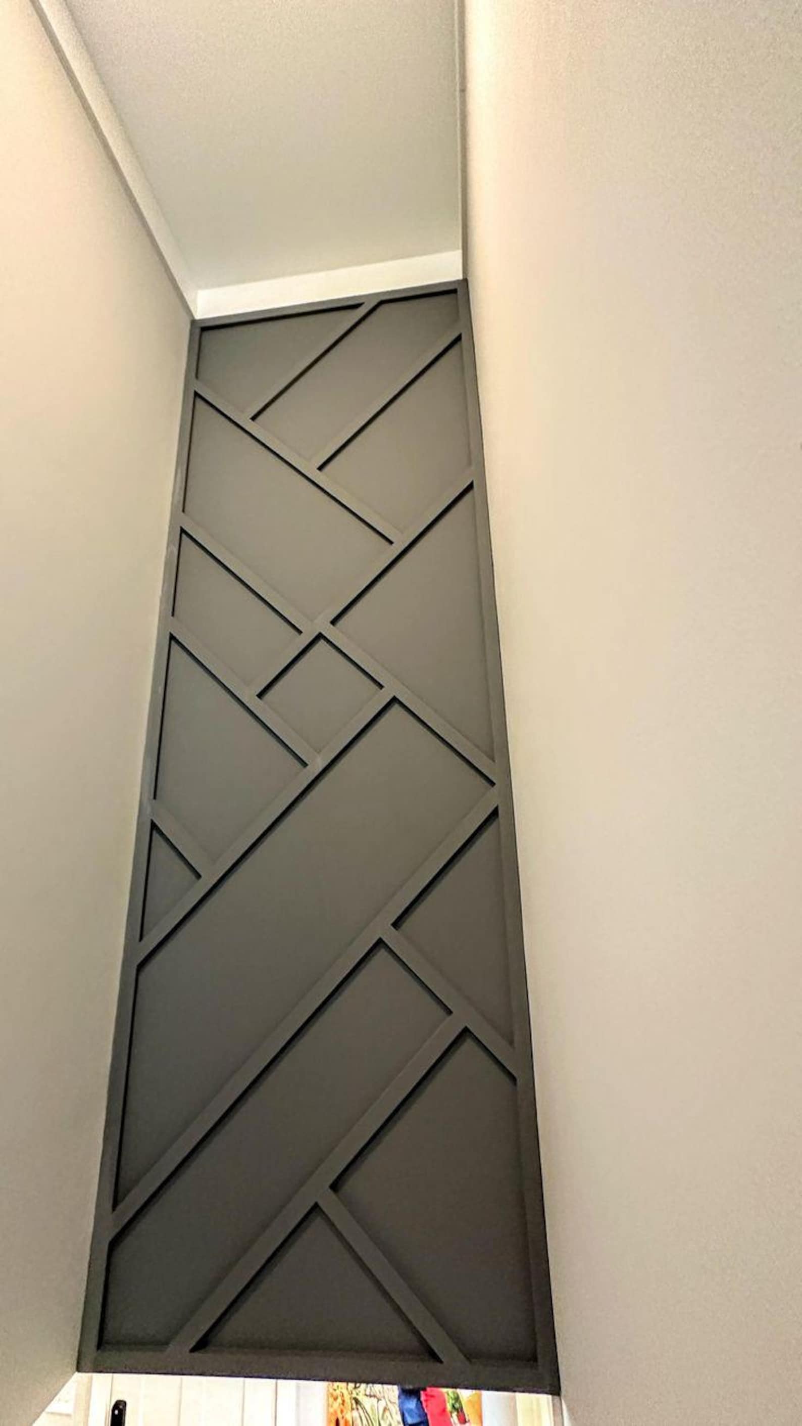 Dimensional Accent Wall-custom Amazing Wall Design, Trim Wall Design ...