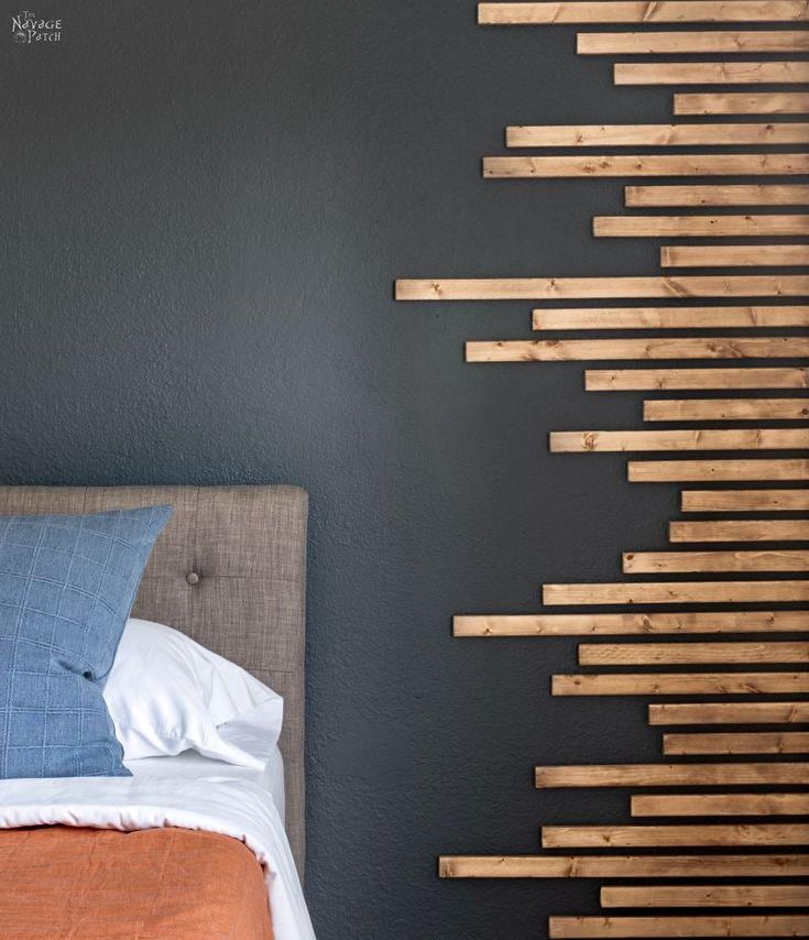 Asymmetrical Wall Slat Design: Custom Build-to-install (digital Service ...