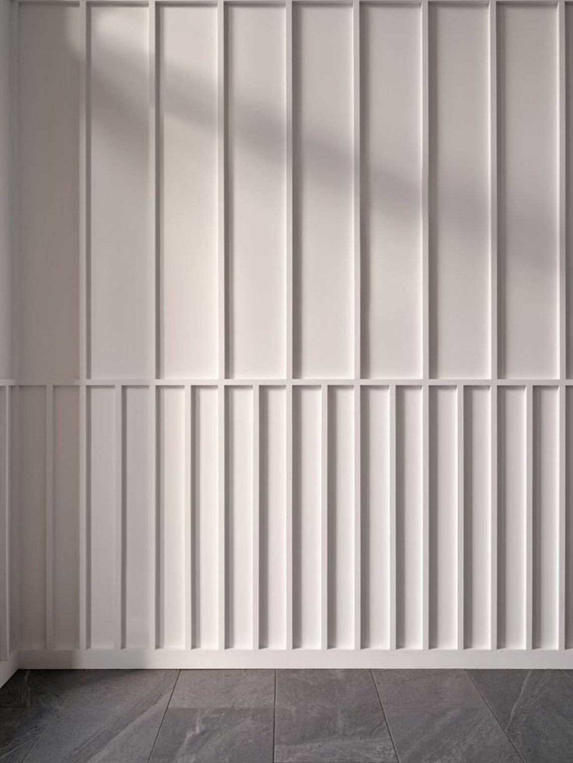 Asymmetric Wall Molding Kit: Ready to Install Wall Paneling - Etsy