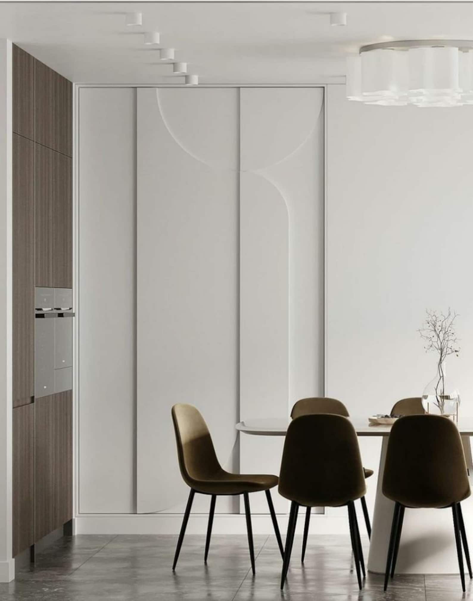 Asymmetric Wall Molding Kit: Ready to Install Wall Paneling - Etsy