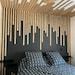 Asymmetrical Wall Slat Design: Custom Build-to-install (digital Service ...